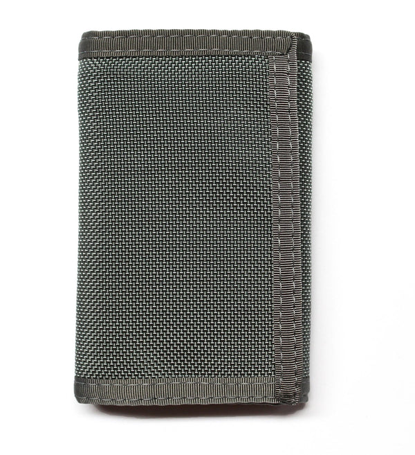 SlimFold Nylon Trifold Wallet - Grey Ballistic - Sprocket